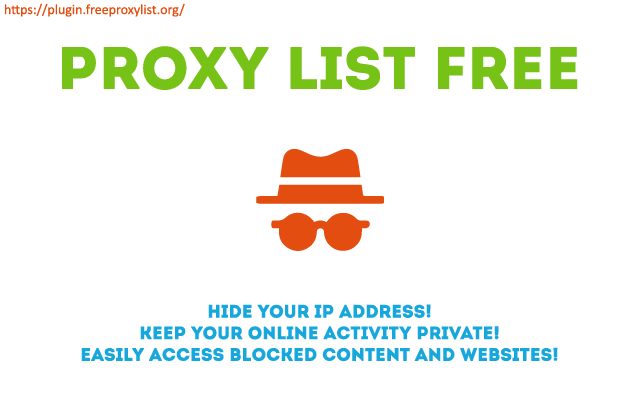Proxy List Free extension
